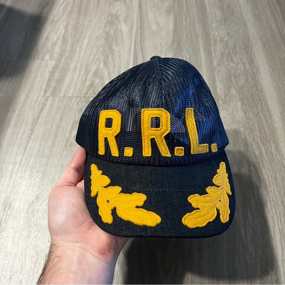 Ralph Lauren Double RL | Accessories | Rrl Full Mesh Trucker Cap W ...